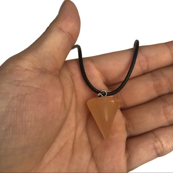 Accessories | Pendulum Quartz Pendant Adjustable Necklace Os | Poshmark